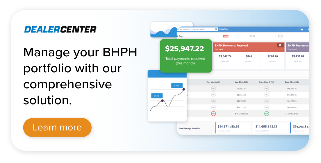 How To Be a Successful BHPH Dealer